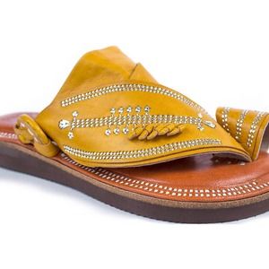 Camel Threads | Shoes | Saudi Madas Sandals Unisex Mustard Yellow ...